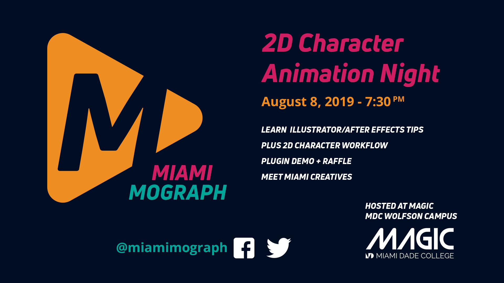 Miami Mograph – 2D Character Animation