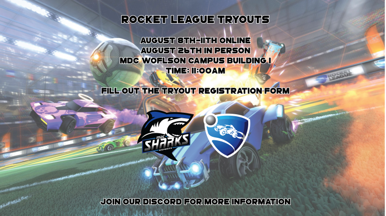 Esports Team Try-outs – ROCKET LEAGUE