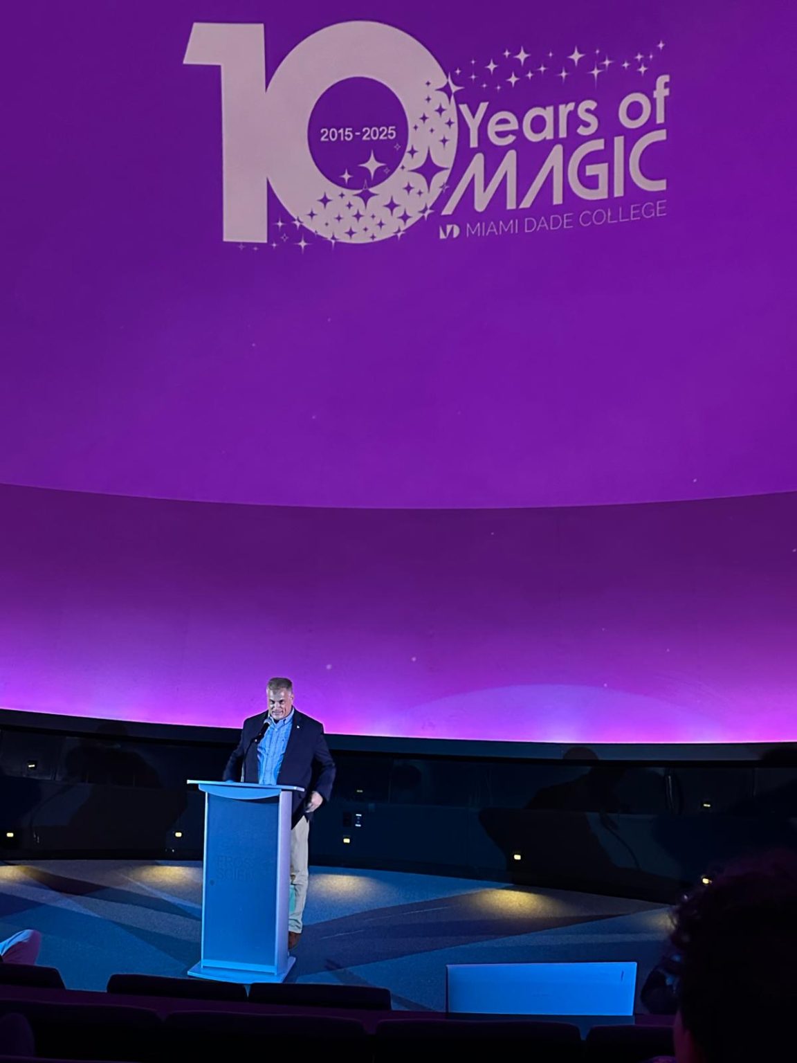 MAGIC Students Debut Animated Film at Frost Science Museum Planetarium